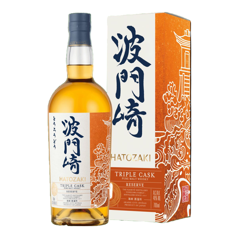 Buy Hatozaki Triple Cask Reserve Whisky – Free UK Delivery