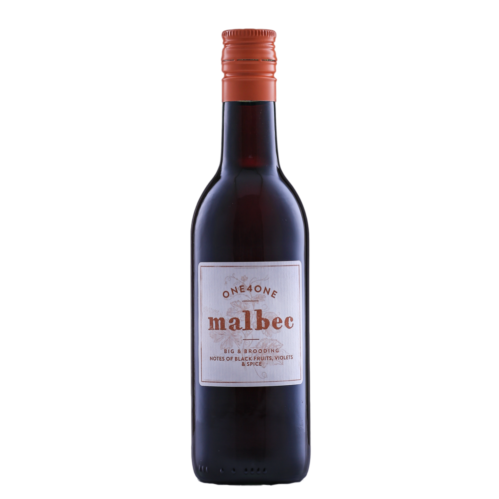 Buy One4One Malbec 24 x 187ml – Free UK Delivery